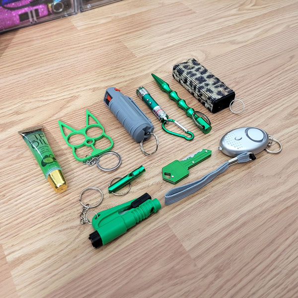 Self Defense Kit- Green – Blue Box Boutique Inc