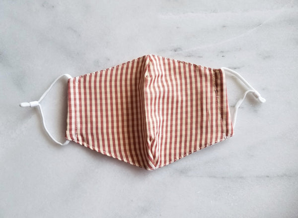 Checkered Face Mask – Blue Box Boutique