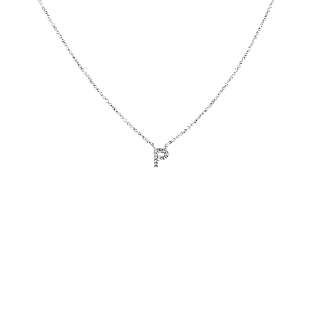 Letter "P" Necklace – Blue Box Boutique