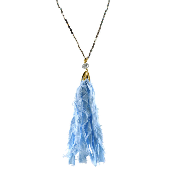 Tori Tassel Necklace – Blue Box Boutique Inc